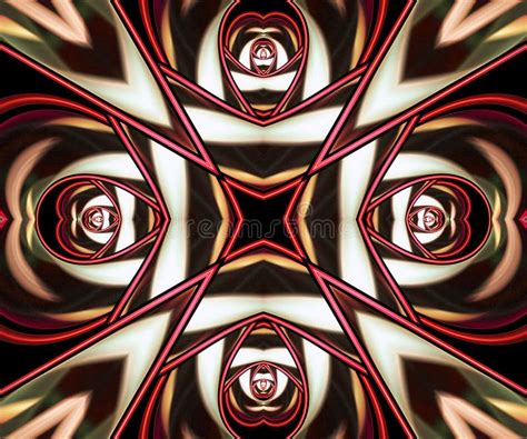 Generative Abstract Colorful Fractal Artwork Stock Illustration Illustration Of Beautiful