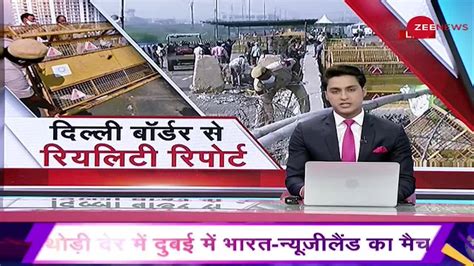 Delhis Police Removes Barricades From Tikri Border Zee News