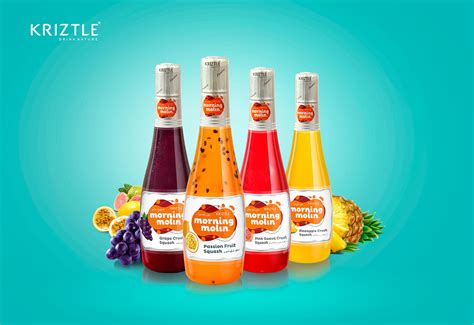 Fruit Squash Packaging Branding On Behance