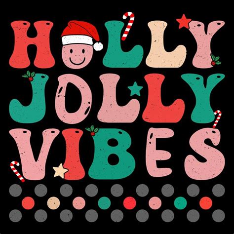 Tipografía De Navidad Plantilla De Impresión De Camiseta Vintage