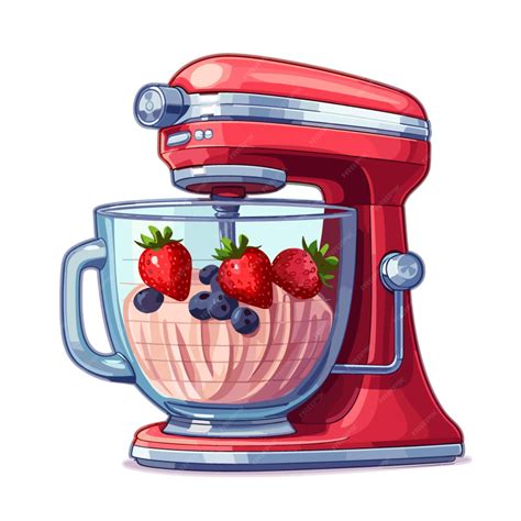 Premium Vector Mixer Vector On White Background