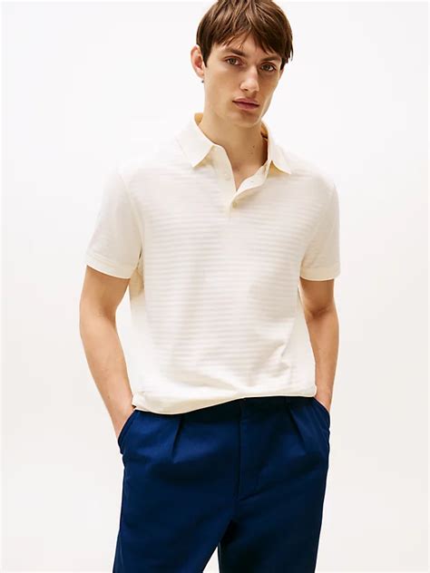 Smart Casual Regular Fit Polo Shirt Beige Tommy Hilfiger