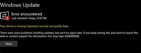 SOLVED Trying To Update From Windows 10 Pro Version 22H2 19045 4291