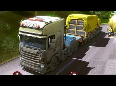 Transporting Machine Parts Lech To Nuremberg Truckers Of Europe 3