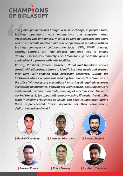 Prateek Singhal On Linkedin Birlasoft Thanks A Lot For Recognizing The