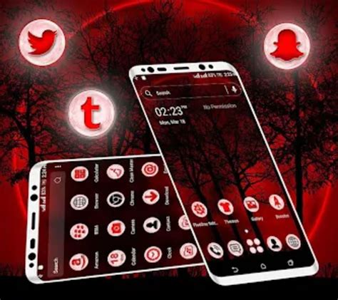 Dark Night Launcher Theme For Android Download