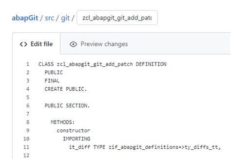 Editing Abap Code Directly On Github Sap Community