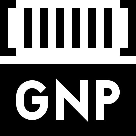 Gnp Logo On A Black Background 51412829 Vector Art At Vecteezy