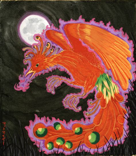 A Yokai A Day Suzaku Matthew Meyer