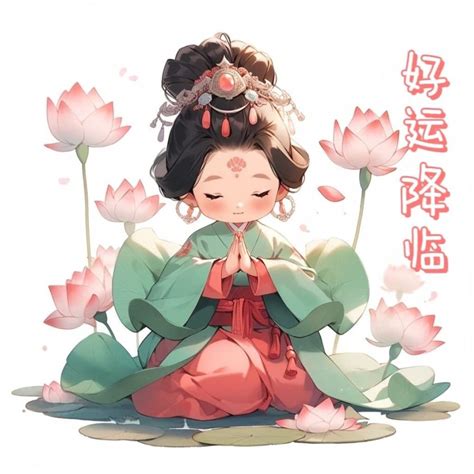 女人顺风顺水又招财微信头像图片