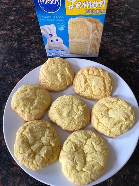 Lemon Cake Mix Cookies Melanie Cooks