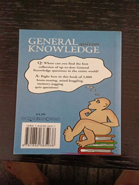 3000 General Knowledge Quiz Book Hobbies And Toys Books And Magazines Magazines On Carousell