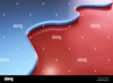 Illustration Of A Abstract Liquid Stock Photo Alamy