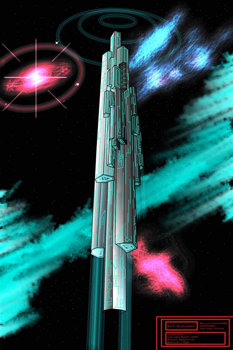 Based On The Actual Oumuamua Asteroid From Interstellar Space R Scifiart
