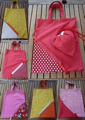 Un Tutorial Che Spiega Come Cucire Una Borsa Shopper Richiudibile Sewing Bag Diy Sewing