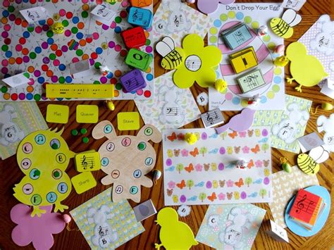 Six Spring Music Games