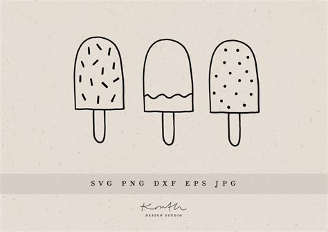 ICE PLOTTER FILE Svg Png Dxf Eps File Bundle For Plotter File Etsy