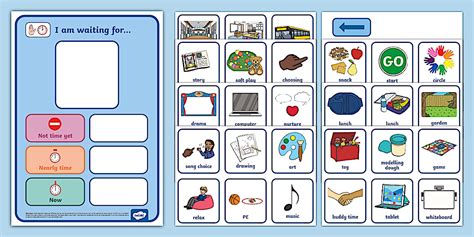 I Am Waiting For Visual Prompt Teacher Made Twinkl