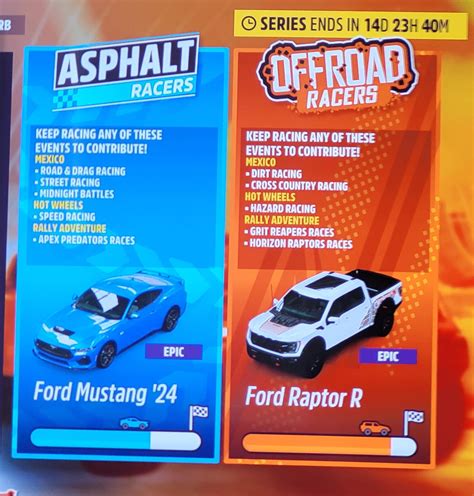 the scripted progress hasn t gone up in 2 days any reason why r forza