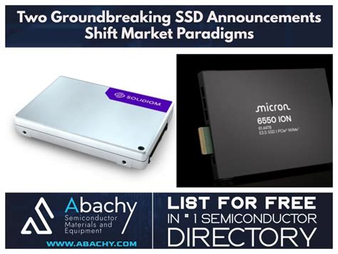 Capacity Vs Speed Choose Your Ideal Ssd As The Market Evolves Consumers And Businesses Are