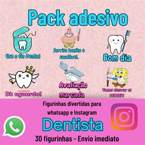 Pack Adesivo Dentista Kallida Hotmart