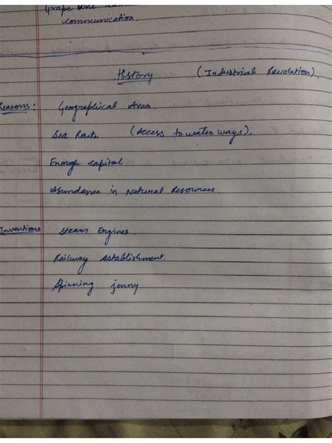 History Class Notes Pdf