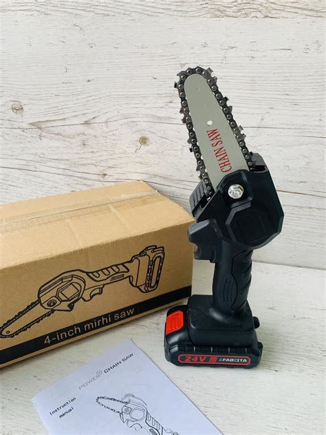 ᐉ Пила акумуляторна AFABEITA 1/4 4'' 24 V Чорний • Краща ціна в Києві ...