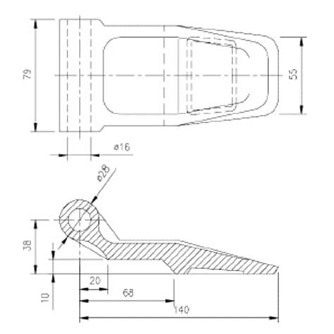 Hgb 002 Hinge Blade Forging Common Shipping Container Parts