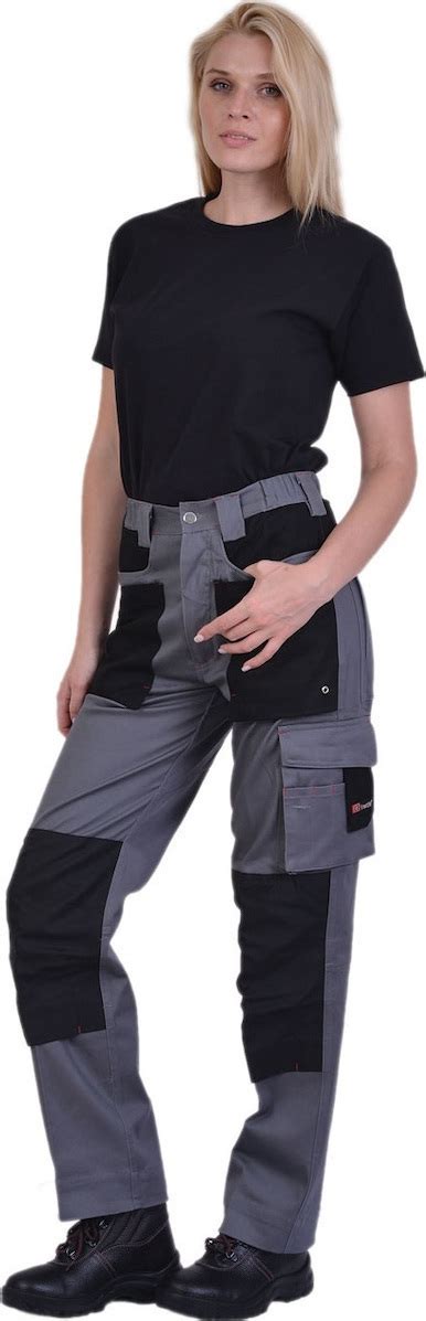 Ergo Stretch Παντελόνι Εργασίας Βαμβακερό Γκρι Skroutz gr