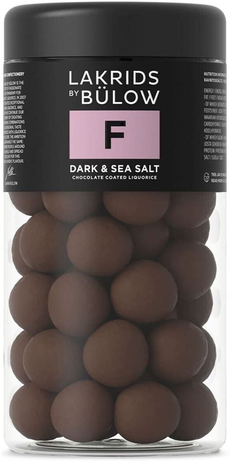 Lakrids by Bülow F Dark Sea Salt 295g ab 16 55 Preisvergleich
