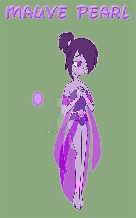 Steven Universe Oc Mauve Pearl By Xelku9 On Deviantart