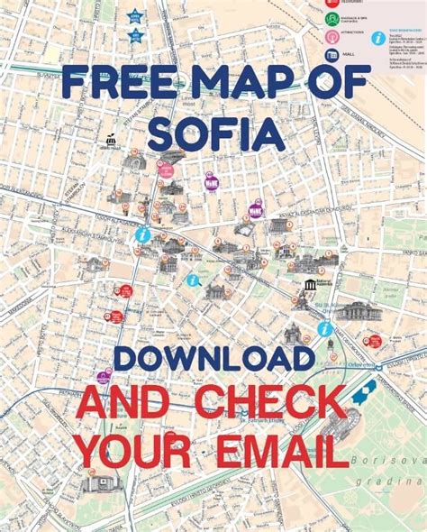 Free Tourist Map Of Sofia Download To Your Phone Sofia Metro Map