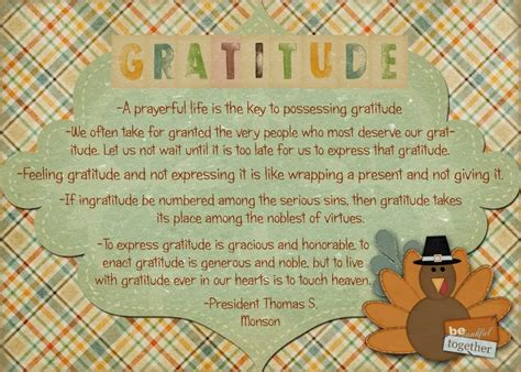 Lds Quotes On Gratitude Quotesgram