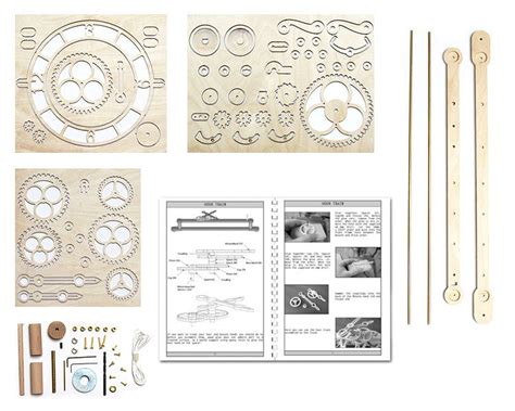 Quartus Wooden Clock Kit Etsy