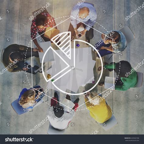 Pie Chart Analyse Statistic Graphic Concept Stock Photo Shutterstock