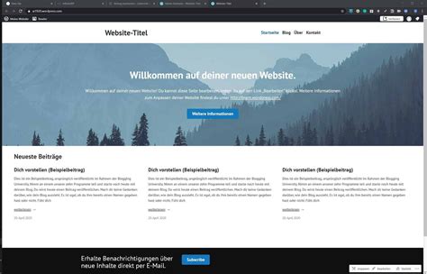 Wordpress Erste Schritte Unterricht 24 7
