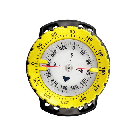 Agama Tech Compass Yellow With Bungee Water Compass