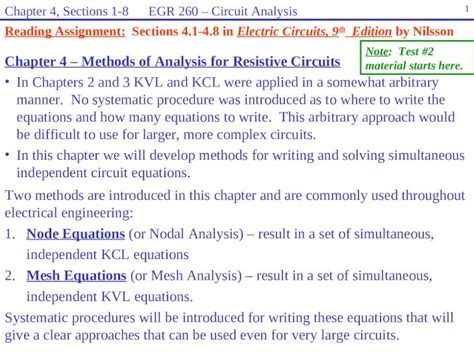 Ppt Chapter Methods Of Analysis For Resistive Circuits Dokumen Tips