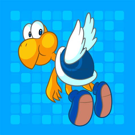 Blue Koopa Paratroopa By Crispytoastyt On Newgrounds