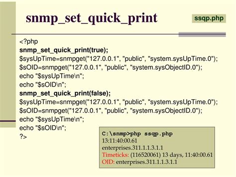 Ppt Php Snmp Windows Powerpoint Presentation Free Download Id