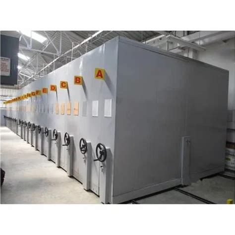 Steelfur Offices Mobile Compactor Racking System At Unit In Vadodara