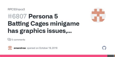 Persona 5 Batting Cages Minigame Has Graphics Issues Also Doesn T Work