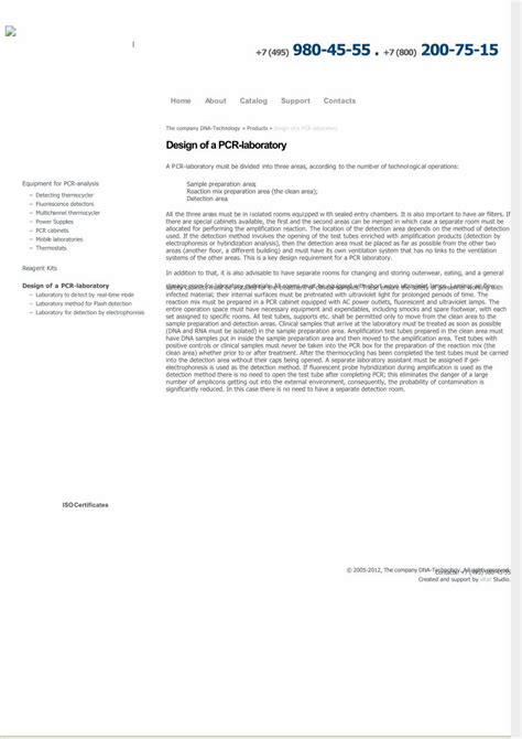 PDF Design Of A PCR Laboratory DOKUMEN TIPS