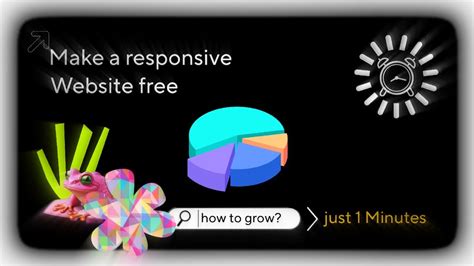 Make A Responsive Website In Just One ⏱️ Minutes Earn 💵🤑 With 🔥🚡 Noishixzen Tutorial 👈 Youtube