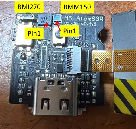using bmm270 accel gyro and bmi150 magnetomer sensors with teensy 4 x