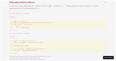 React Native Virtual Keyboard Examples Codesandbox
