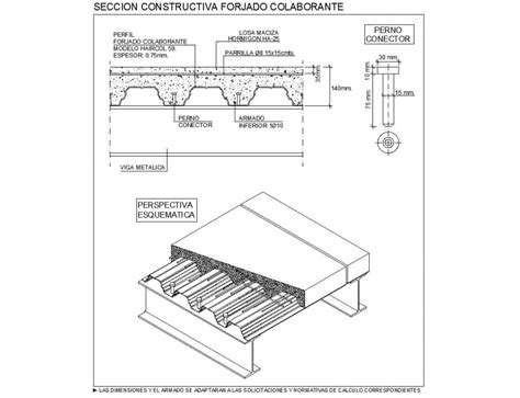 Roof Shade Detail 2d View Cad Construction Block Layout Autocad File