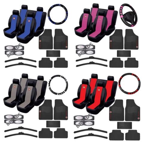 KIT Capa Banco Automotivo Couro Fiat Todos Os Modelos Shopee Brasil