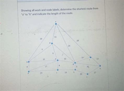 Solved Showing All Work And Node Labels Determine The