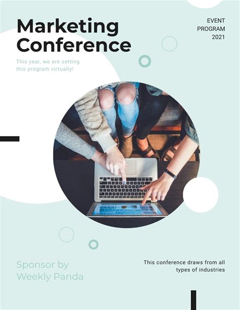 School Awards Event Program Template Visme